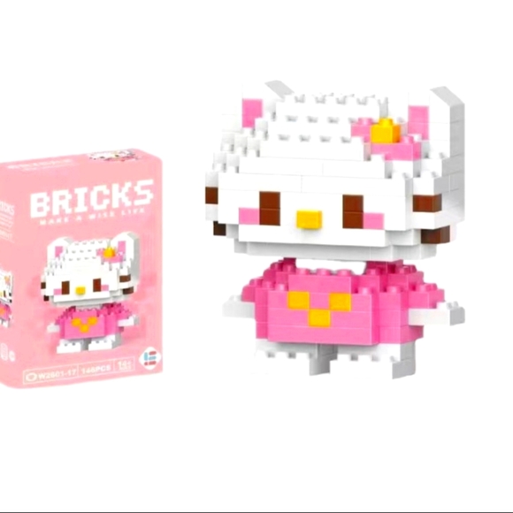 Sanrio | Toys | Sale Hello Kitty Building Blocks Bricks Sanrio | Poshmark